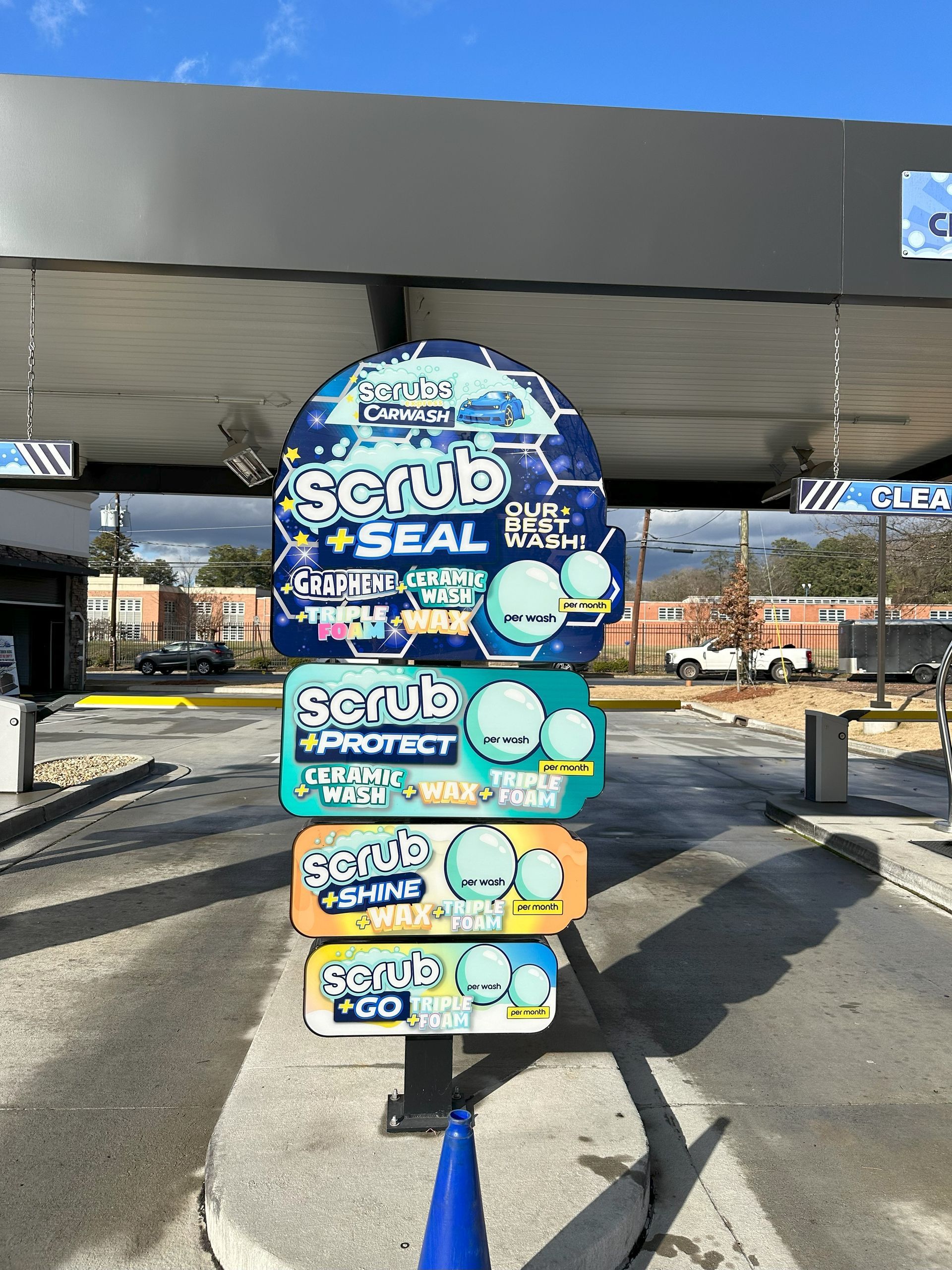 CARWASH MENUS