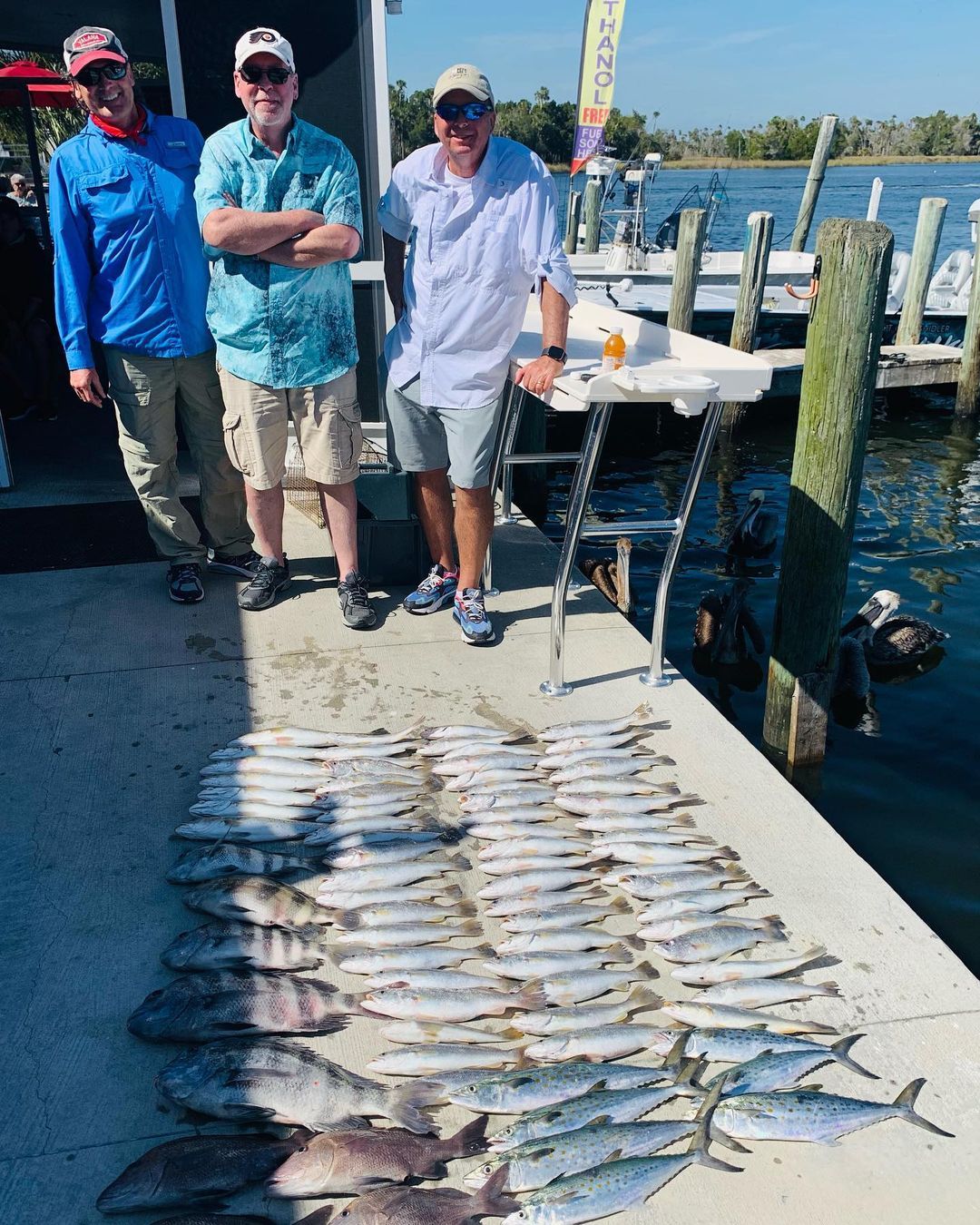 Winter Fishing In Crystal River, Florida