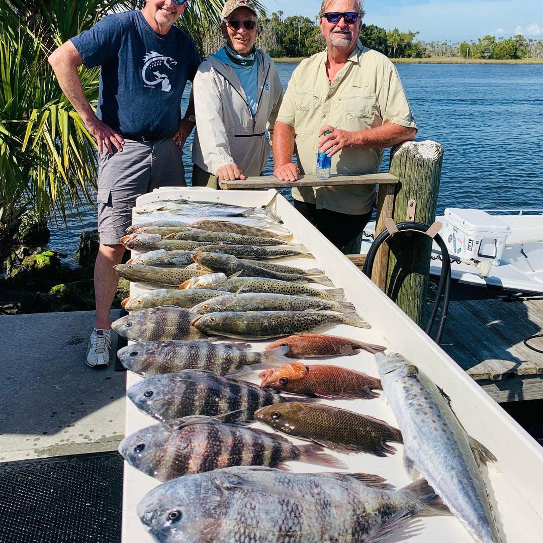 Winter Fishing In Crystal River, Florida