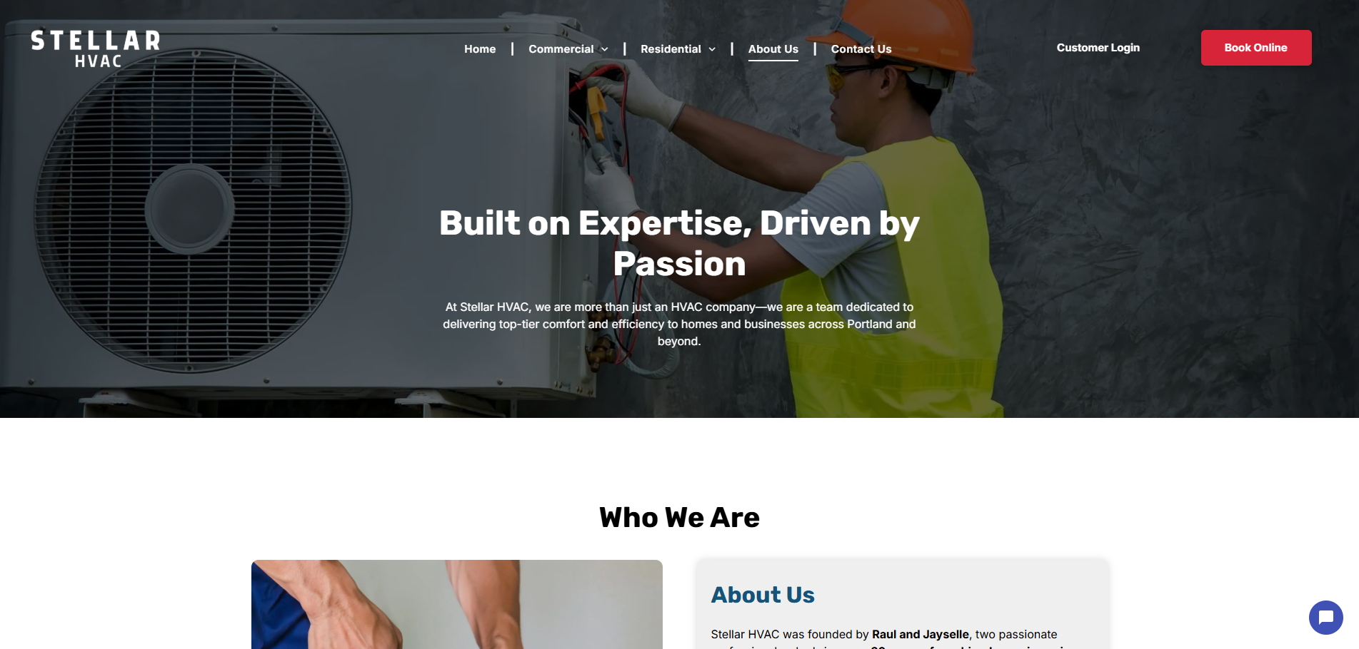 About Us | Portland, OR | Stellar HVAC