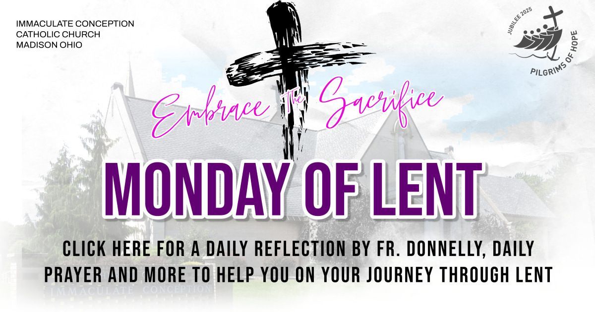 Daily Lenten Reflections - ICC Catholic Church