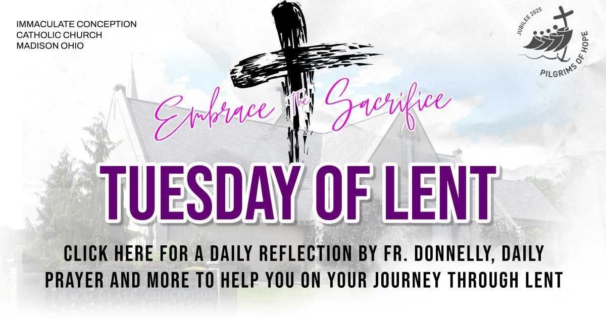 Daily Lenten Reflections - ICC Catholic Church
