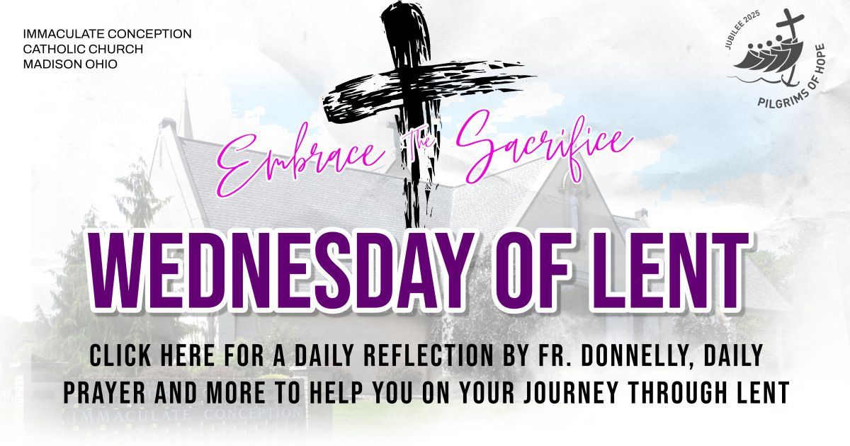 Daily Lenten Reflections - ICC Catholic Church