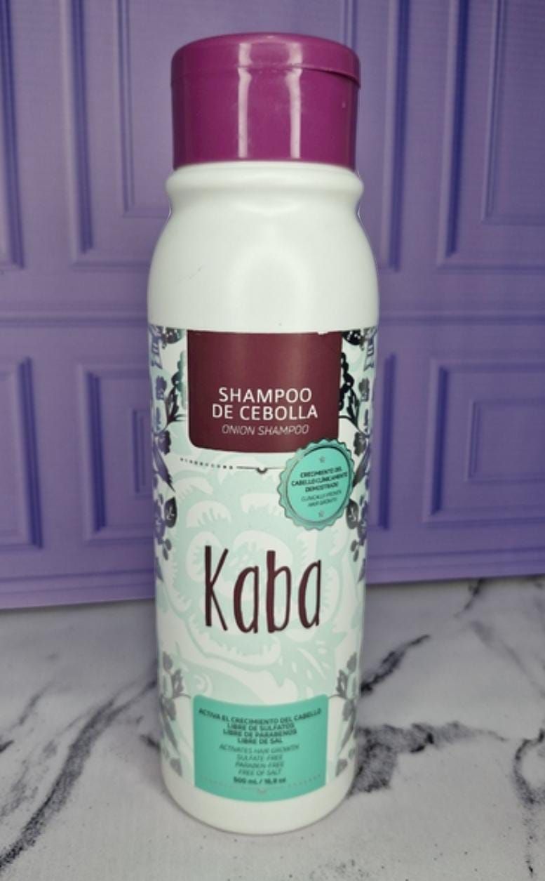 Shampoo de cebolla Kaba