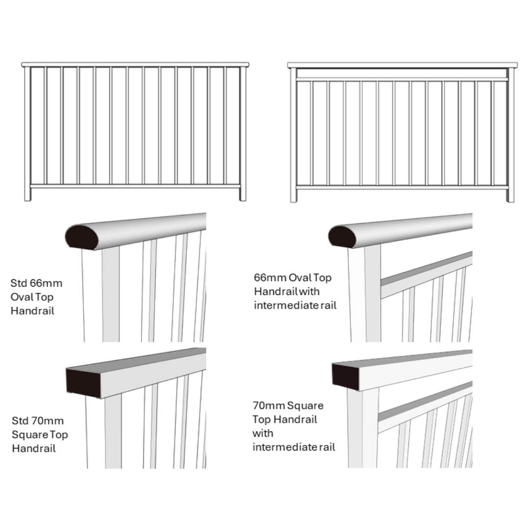 Aluminium Handrails Canberra - Alucom Security Doors
