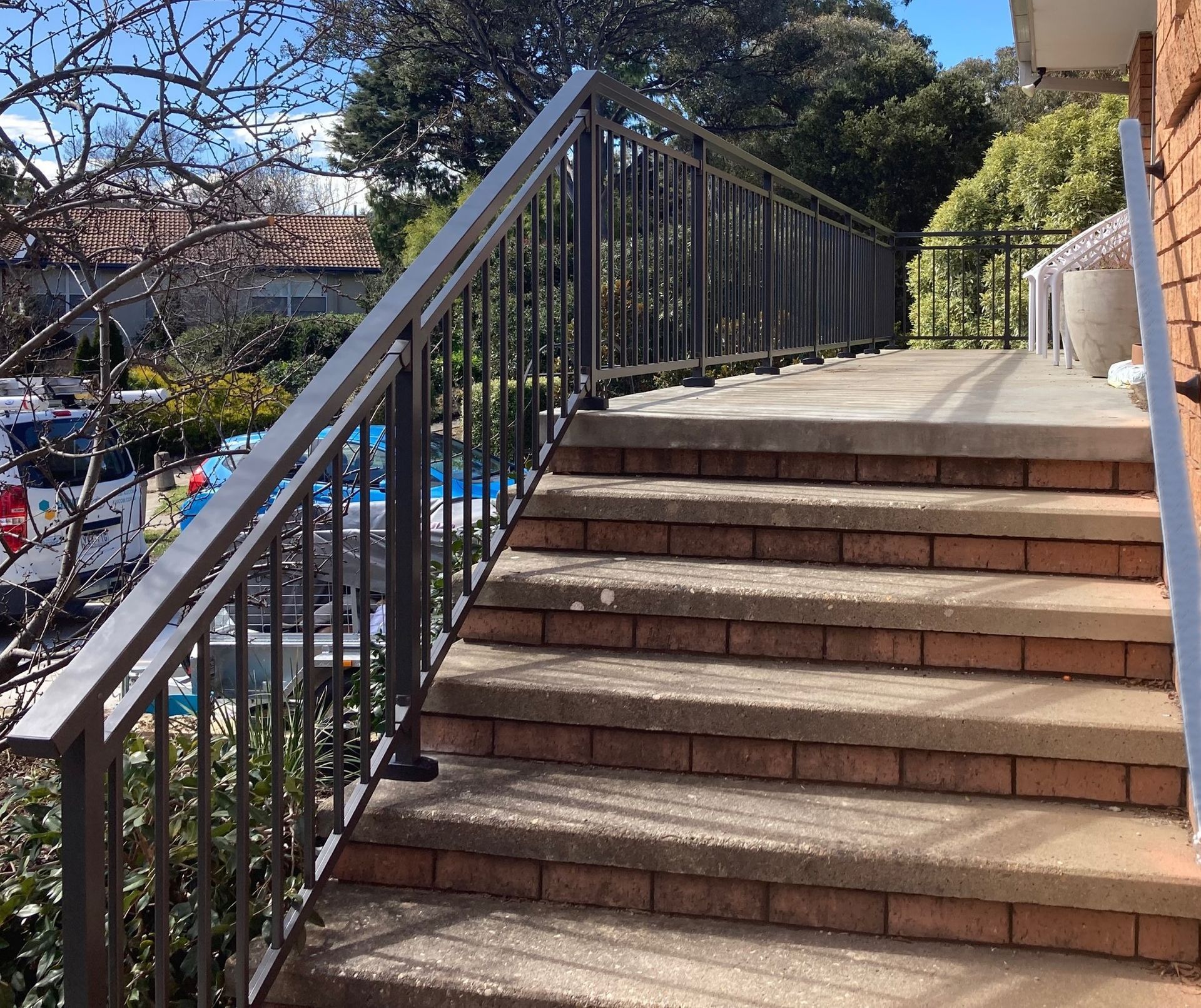 Aluminium Handrails Canberra - Alucom Security Doors