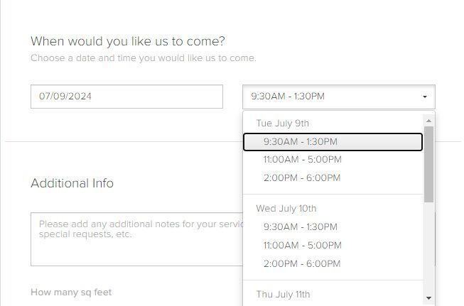 Online Booking Software | Automaid | United States