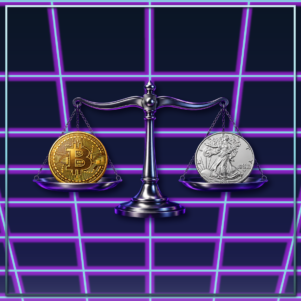 Real Coins vs. Bitcoin: Physical and Digital Scarcity