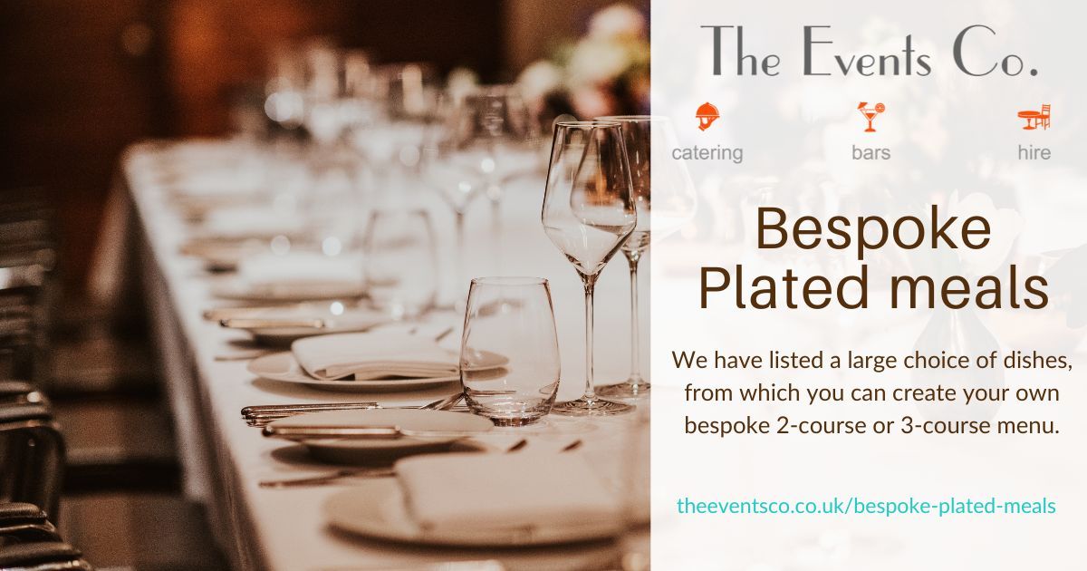 The Events Co | Event catering - Bespoke Plated Meals