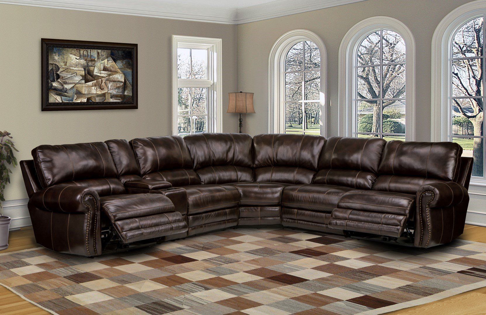 Southwestern Sectionals | Rustic Leather Sectionals | Fiesta Furnishings