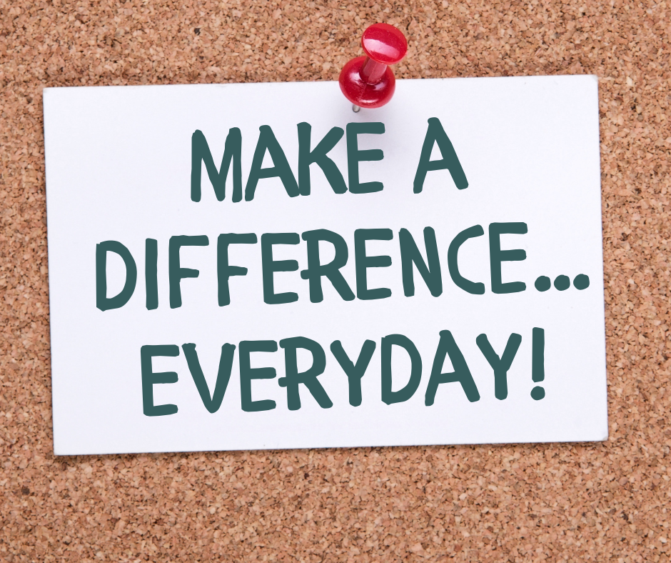 Step up and make a difference