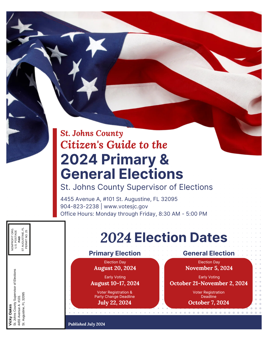 Voter Education Materials | St. Johns County