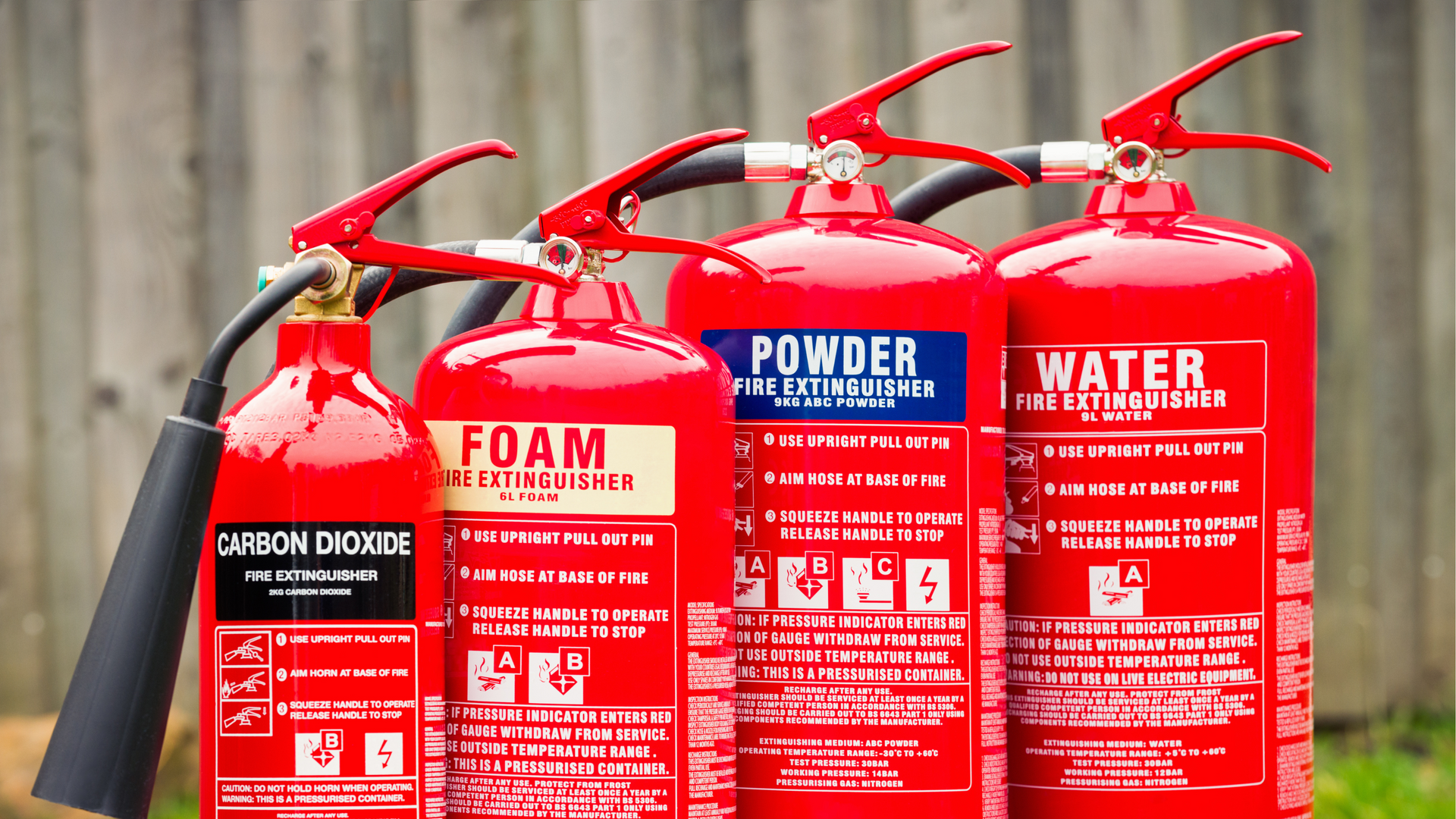 Understanding the Fire Extinguisher Rating Chart