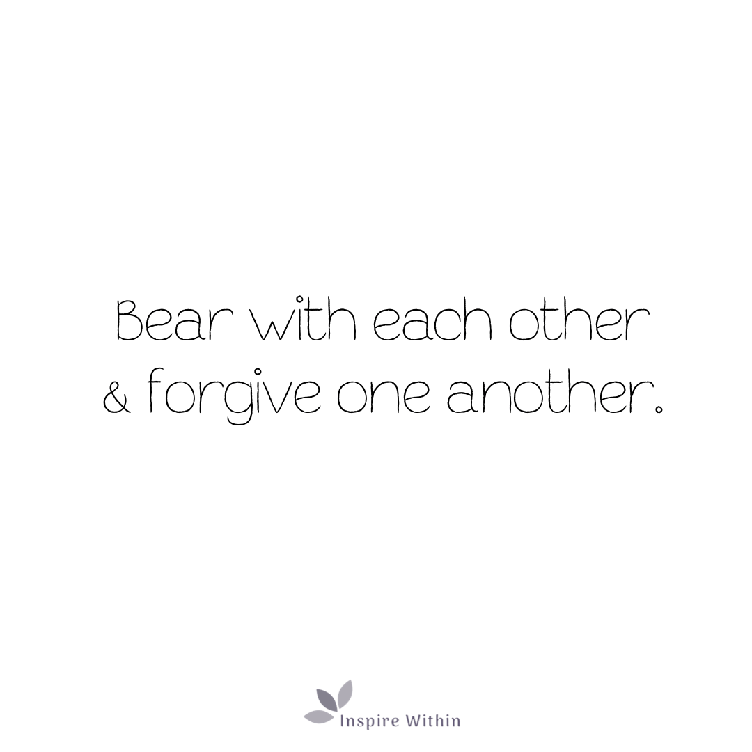 Handling Conflict and Forgiveness with Grace