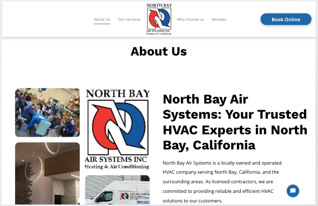 About North Bay Air Systems | HVAC Experts