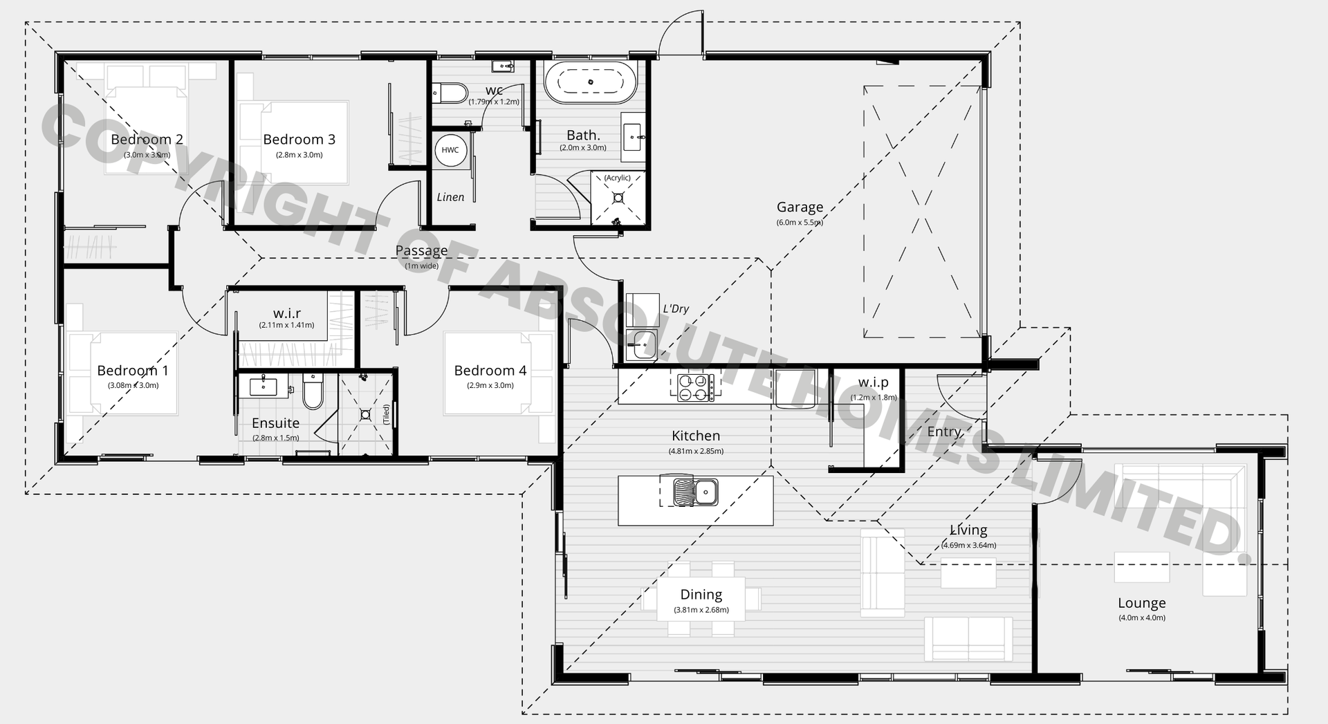 Floor Plans for Homes Under 190sqm in New Zealand