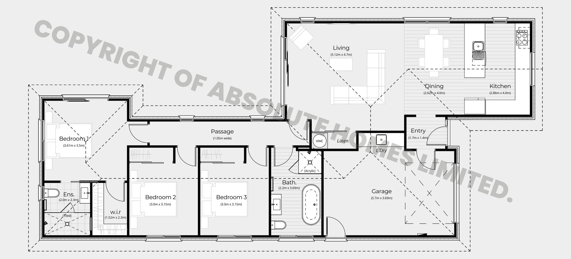 Floor Plans for Homes Under 155sqm in New Zealand