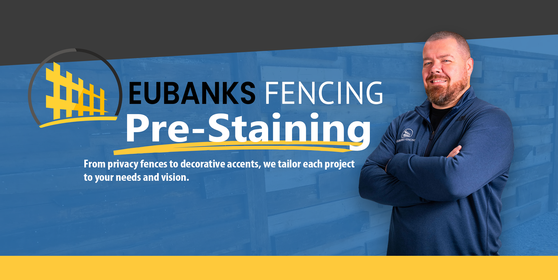 Pre-Stained Wood Fences in Indianapolis | Longer Lasting