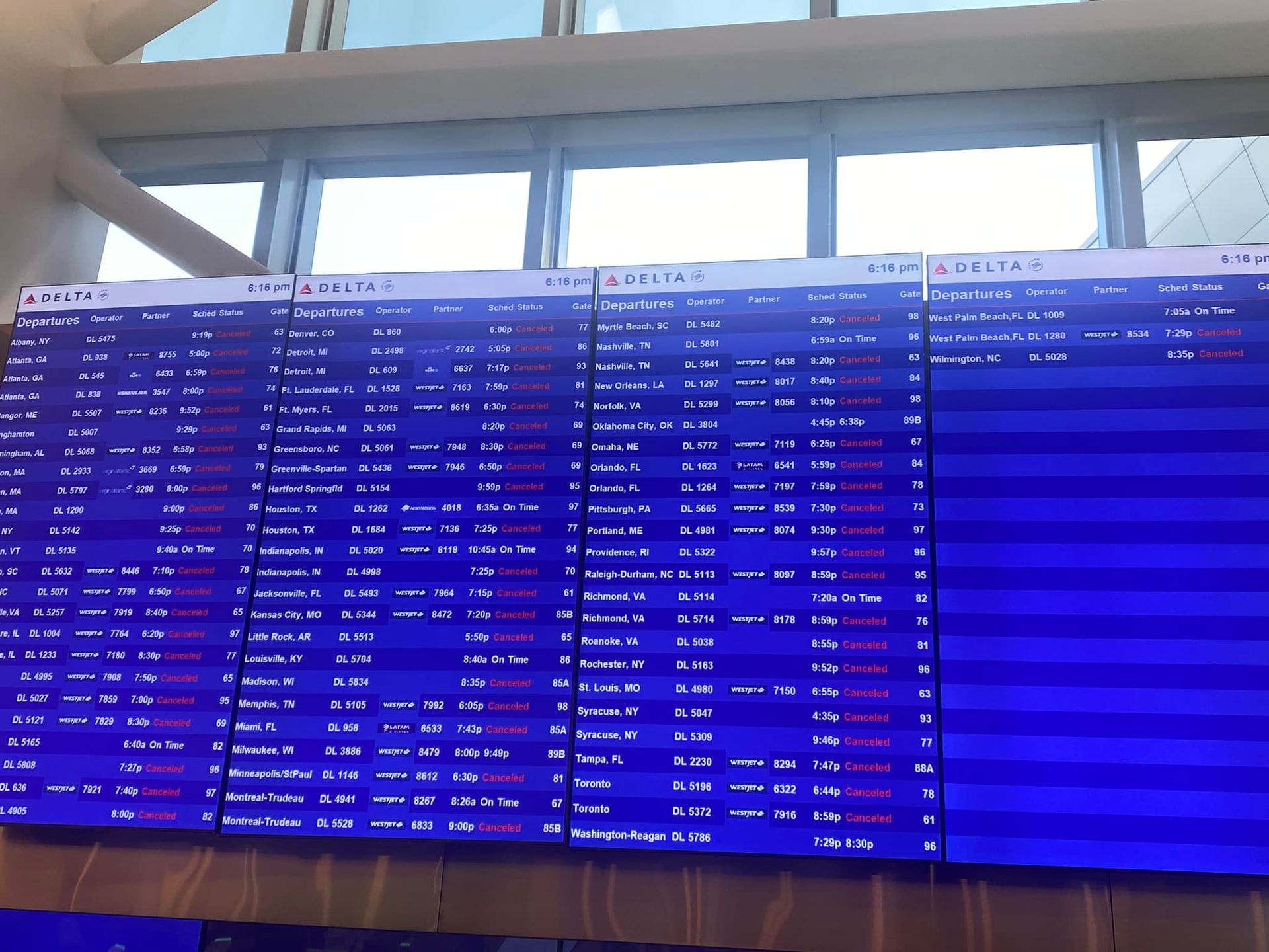 Options when there is a ground stop.