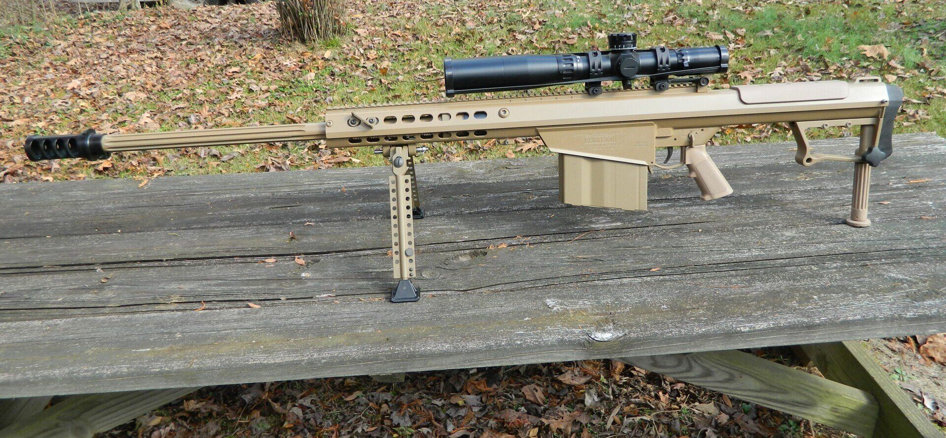 Barrett M107A1 .50 cal., semi-automatic extreme long range rifle - SOLD