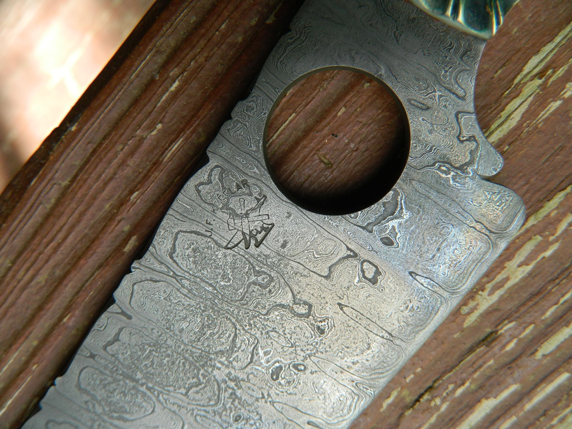 Extremely Rare Original Damascus "Alaska Skinning Knife Set" by Joe ...