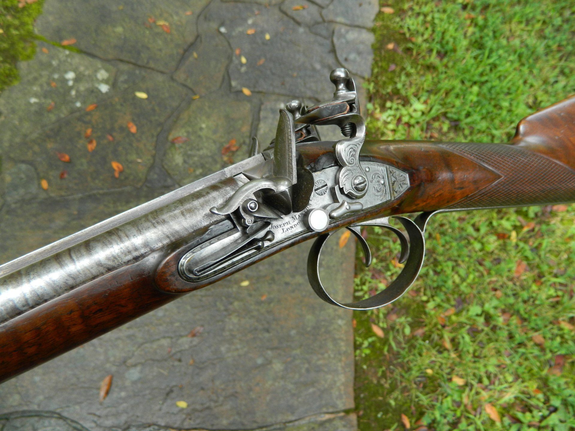 Extremely rare, likely unique, Joseph Manton 14-bore Flintlock Sporting ...