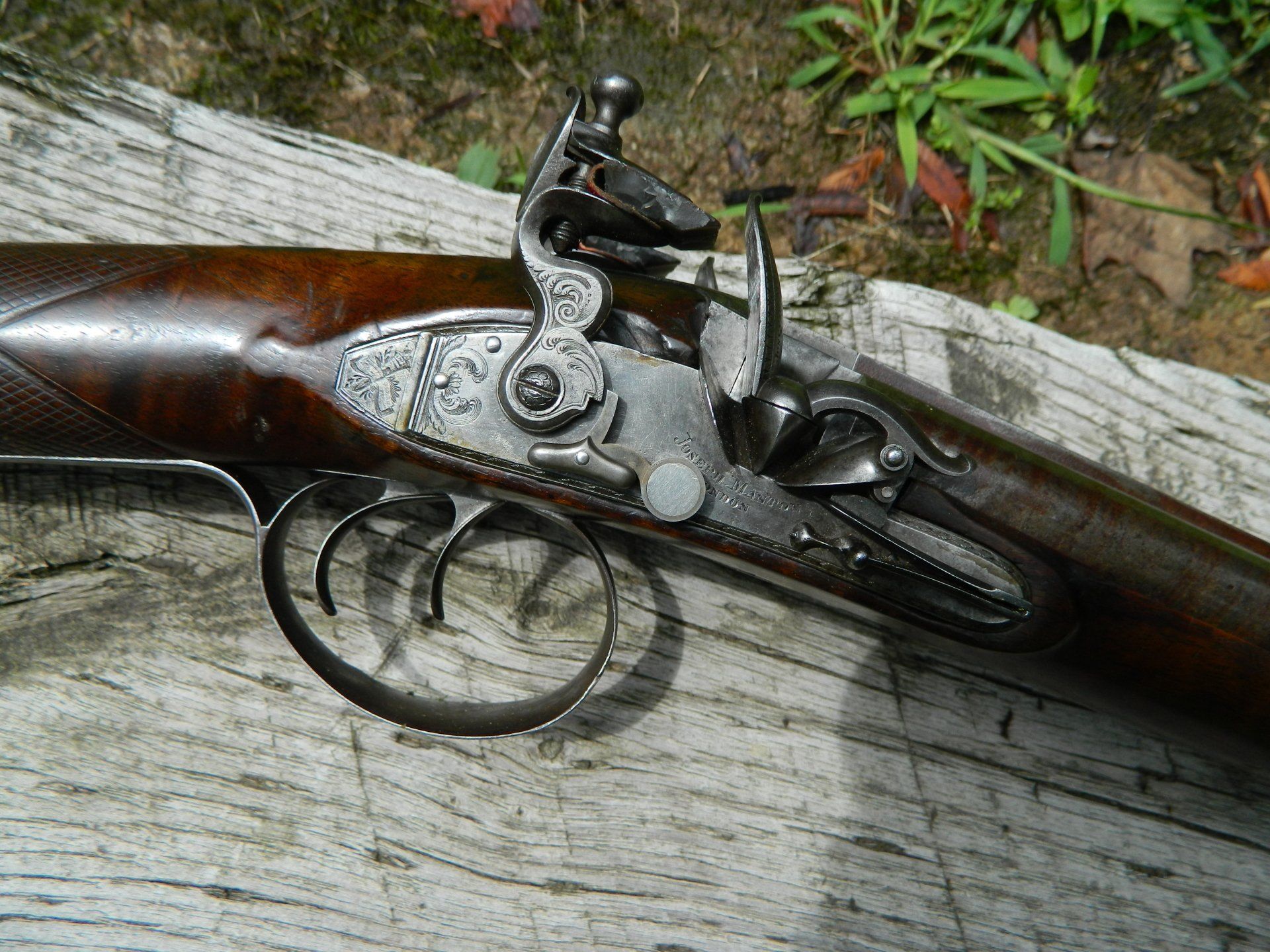 Extremely rare, likely unique, Joseph Manton 14-bore Flintlock Sporting ...