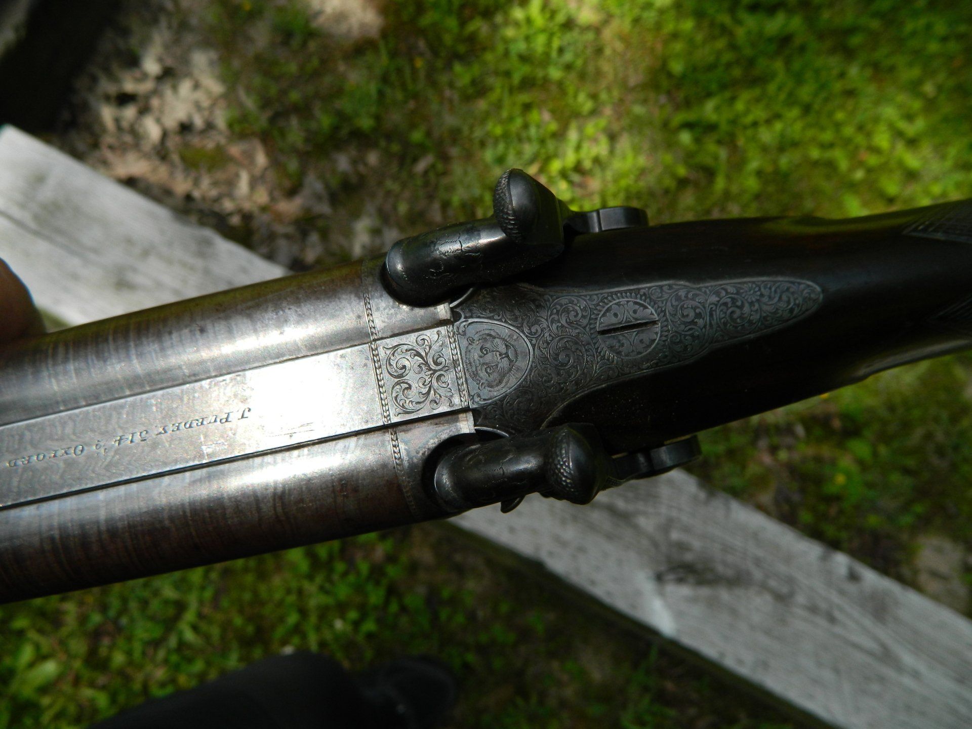 Purdey, London. Superb 16-bore percussion, double-barreled rifle #2704 ...