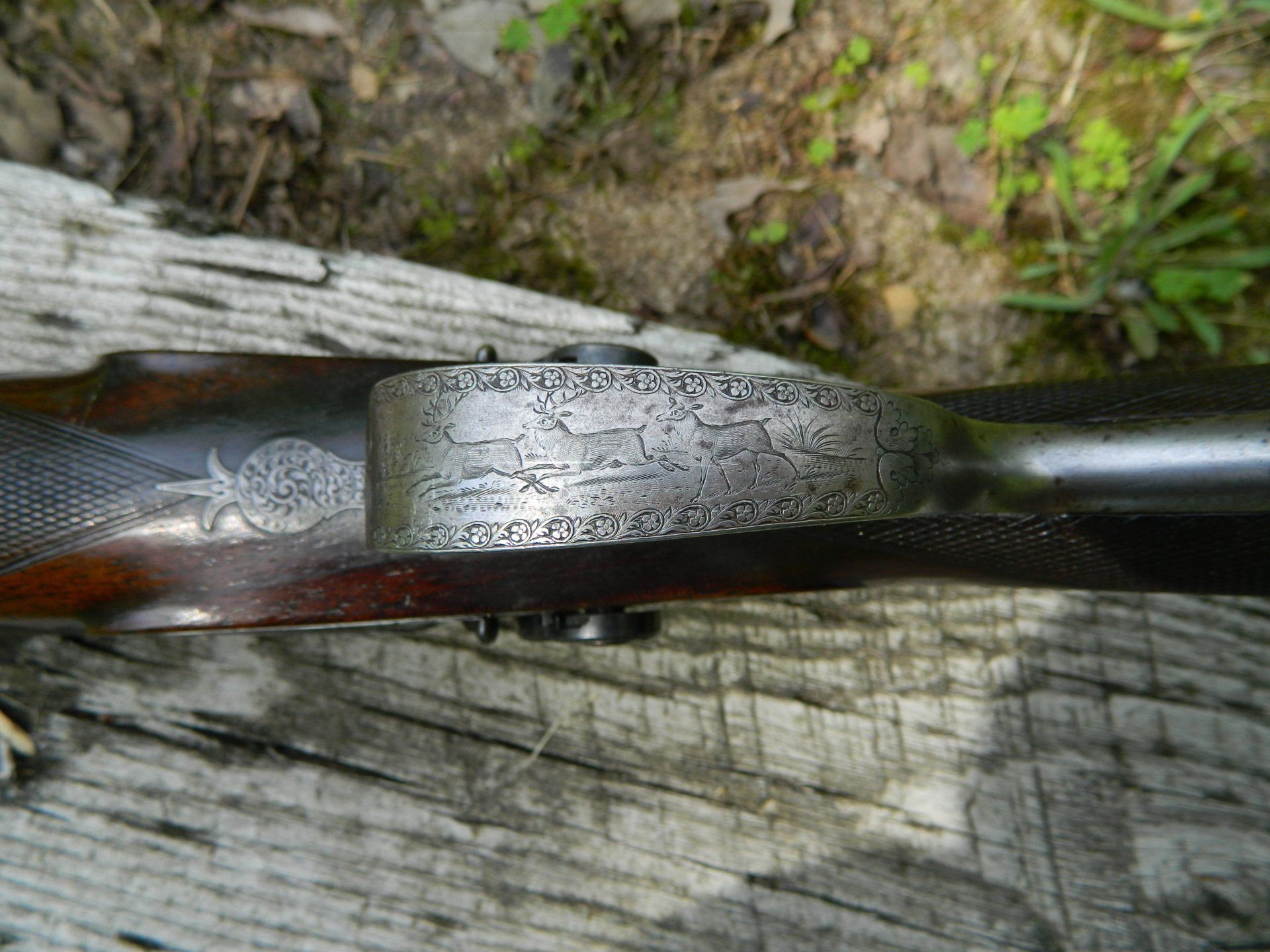 Purdey, London. Superb 16-bore percussion, double-barreled rifle #2704 ...