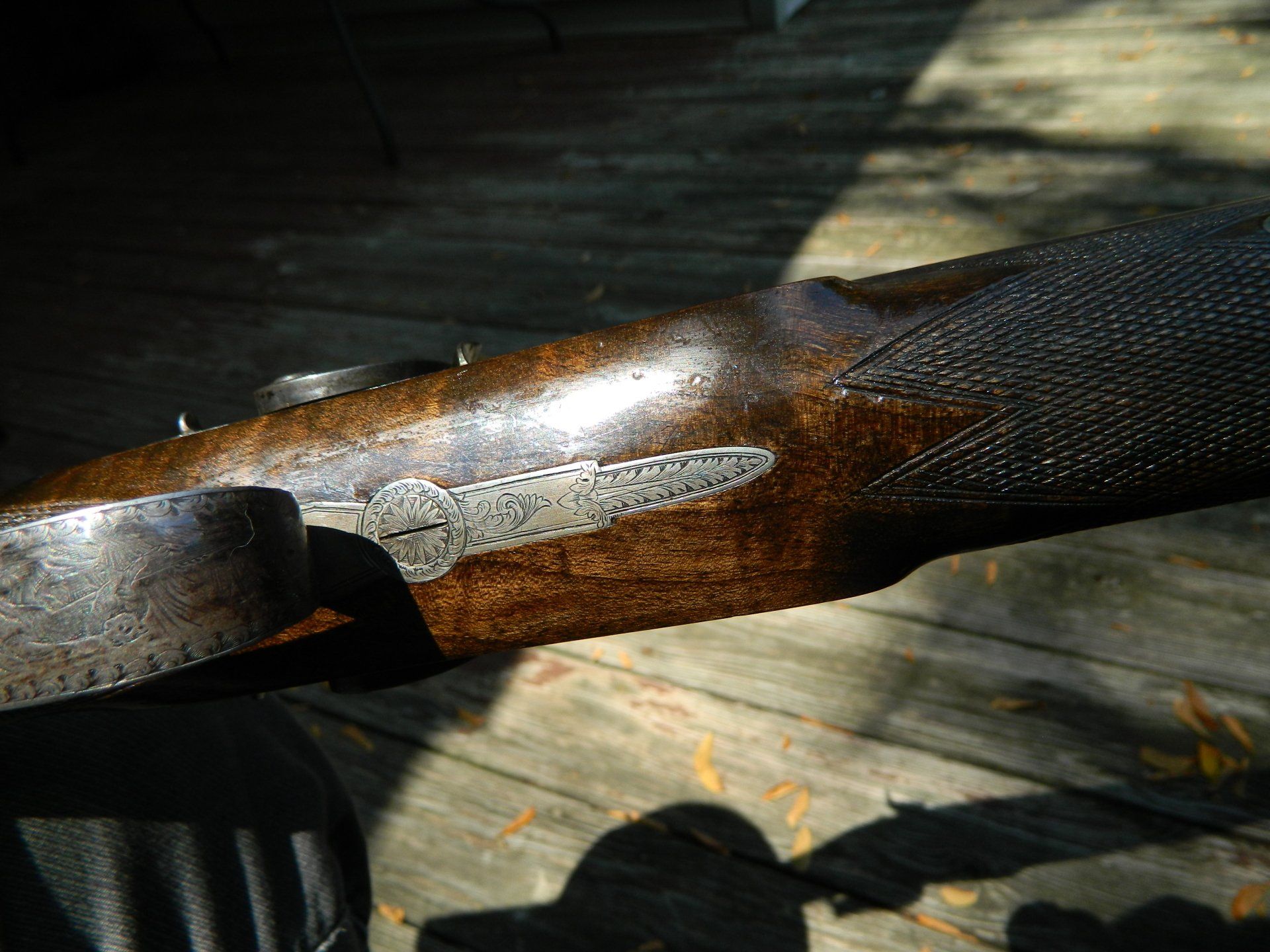 E. M. Reilly, London. Fine and Rare 16-bore, Double-Barreled, 2-groove ...