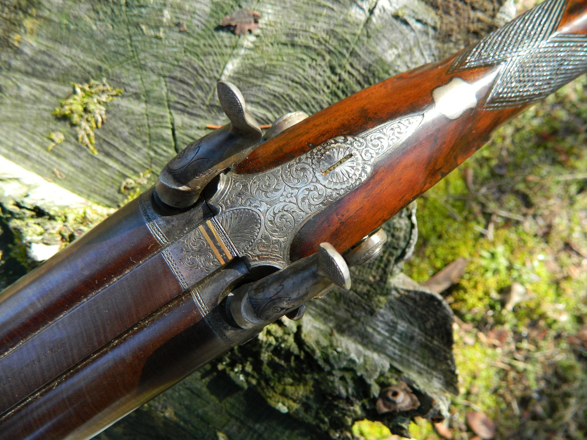 Westley Richards, Birmingham. Very rare and fine cased 24-bore (.577 ...