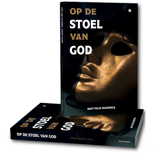 Thriller roman Op de stoel van God - Matthijs Huizinga