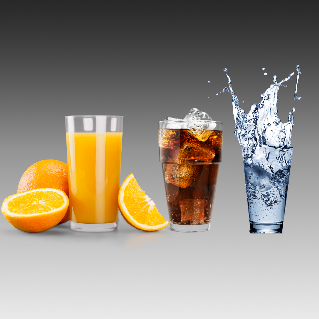 Blutzuckertest: Orangensaft vs. Cola vs. Cola ZERO vs. Wasser