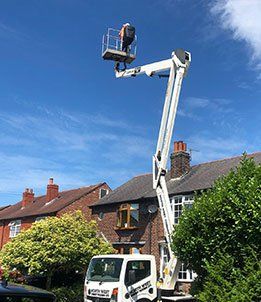 Operated Cherry Picker Hire, 18m and 20m Operated Access Platform Hire