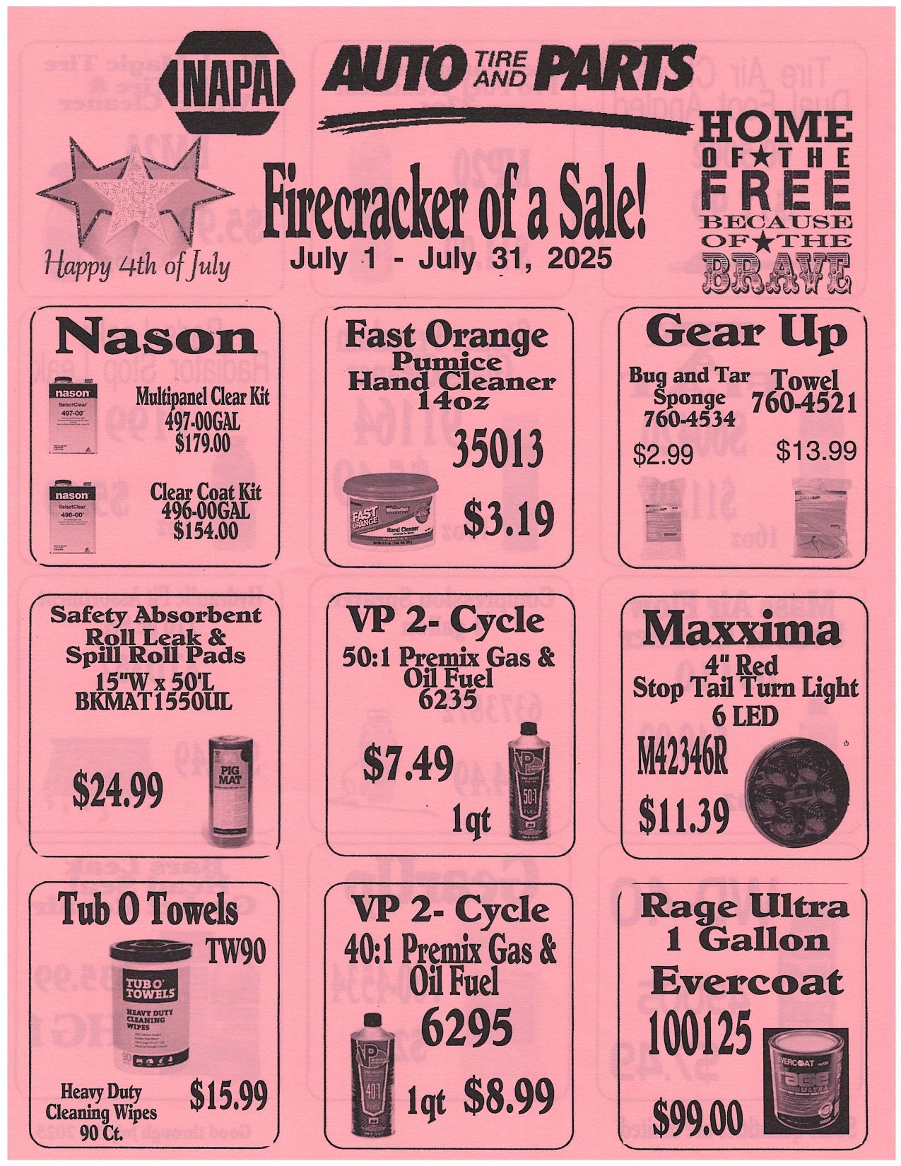 Napa Auto Tire and Parts