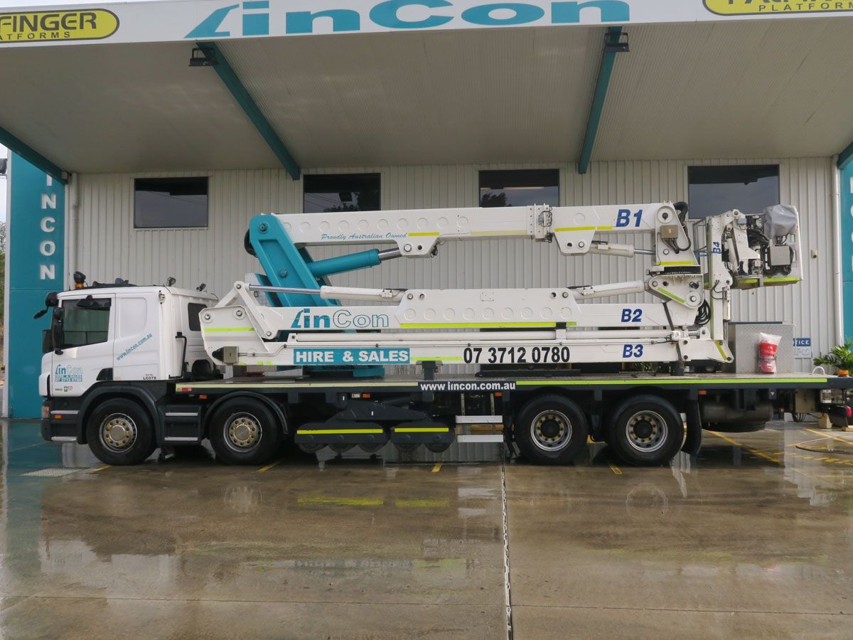 Under bridge inspection unit hire