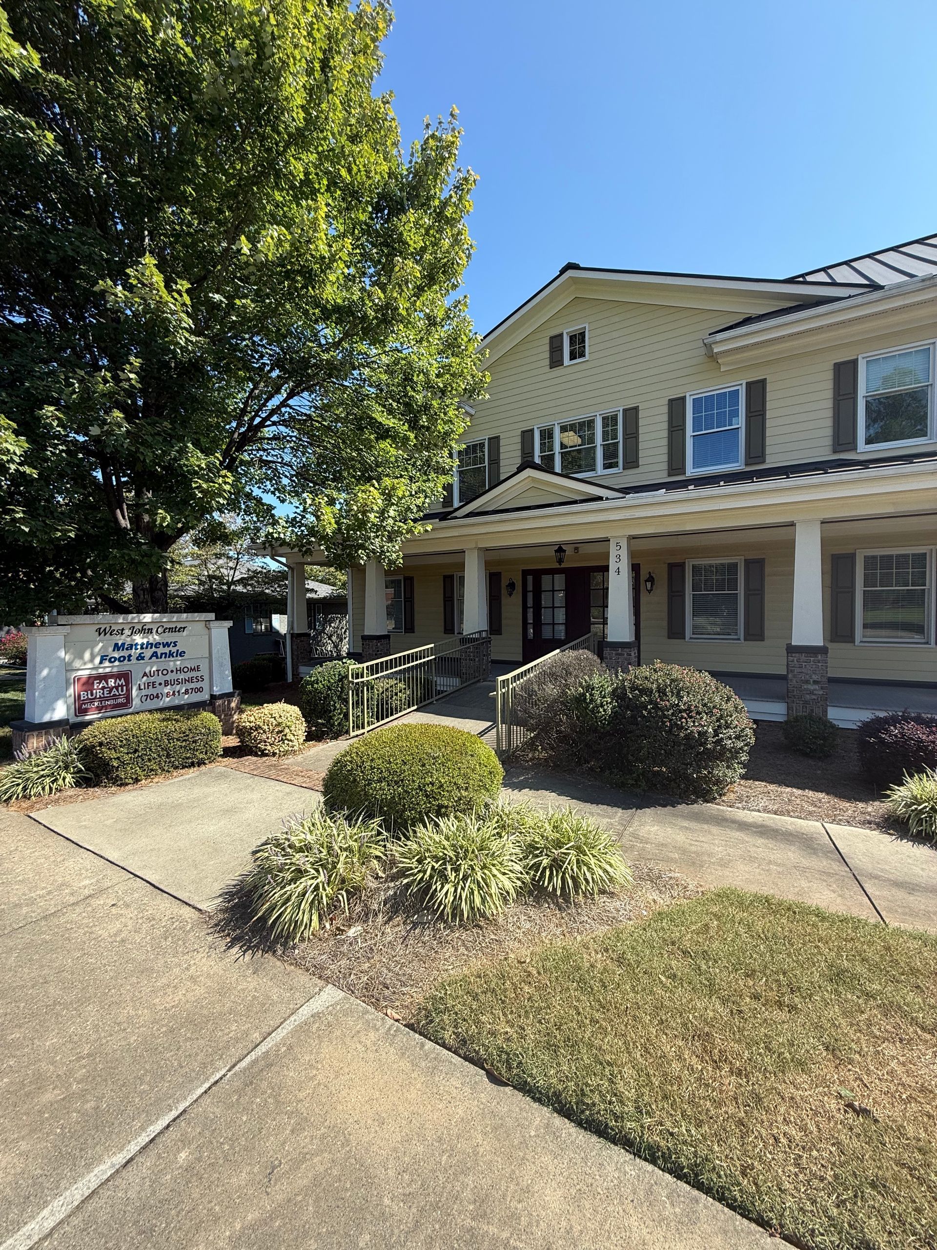 Contact Matthews Office | InStride Foot & Ankle