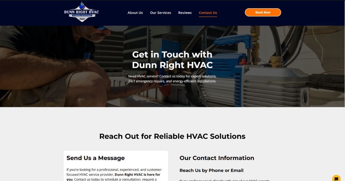 Get in Touch | Middle Georgia | Dunn Right HVAC