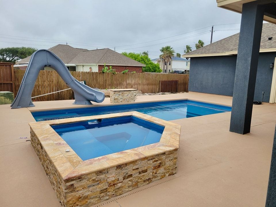 Tidal Wave Blue Pool Finish | Houston, TX