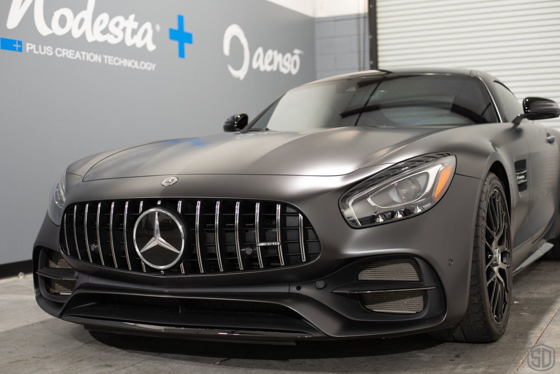 Matte to Satin Finish on an AMG GT Coupe