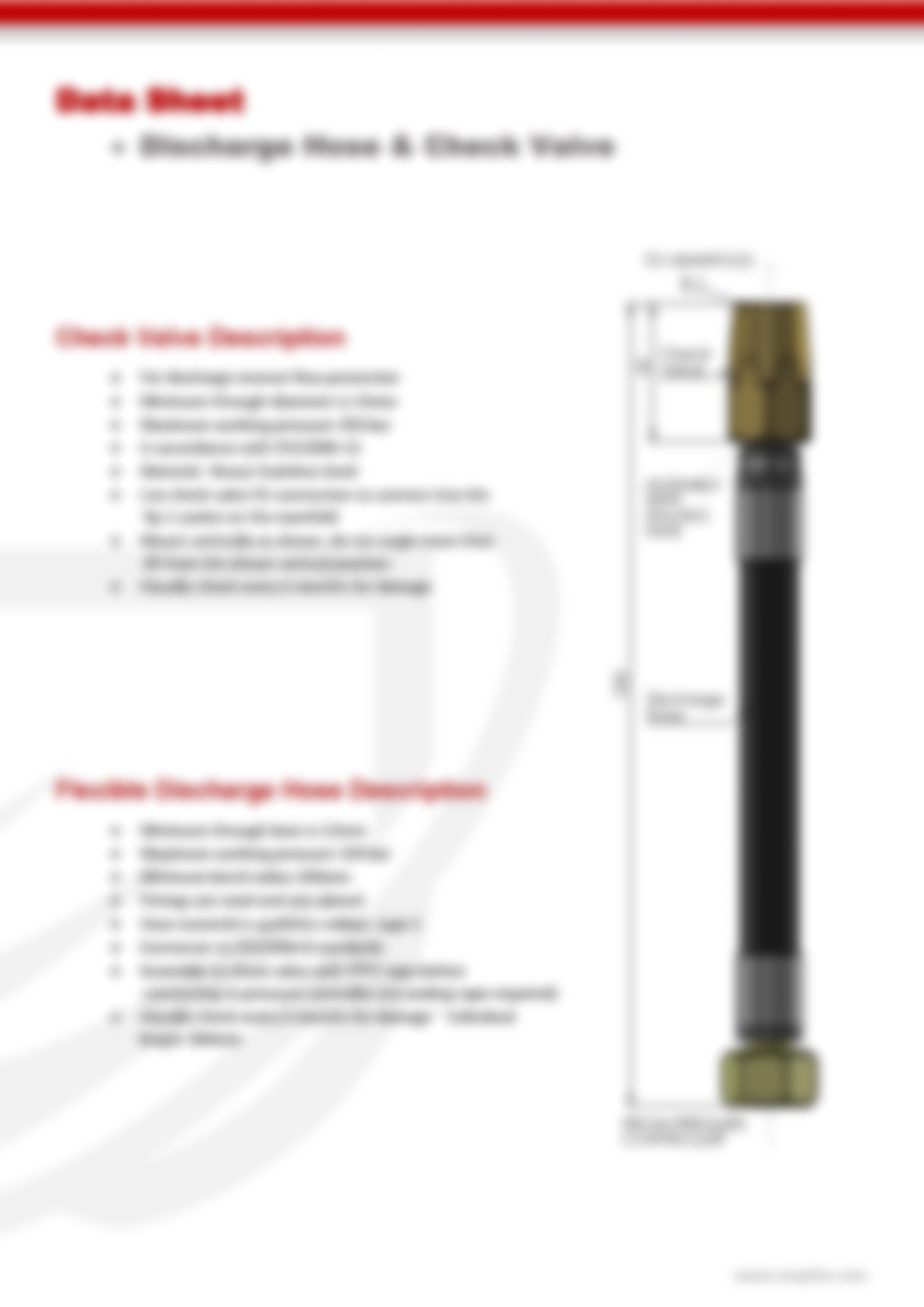 Fire Suppression Data Sheets | MEP Fire