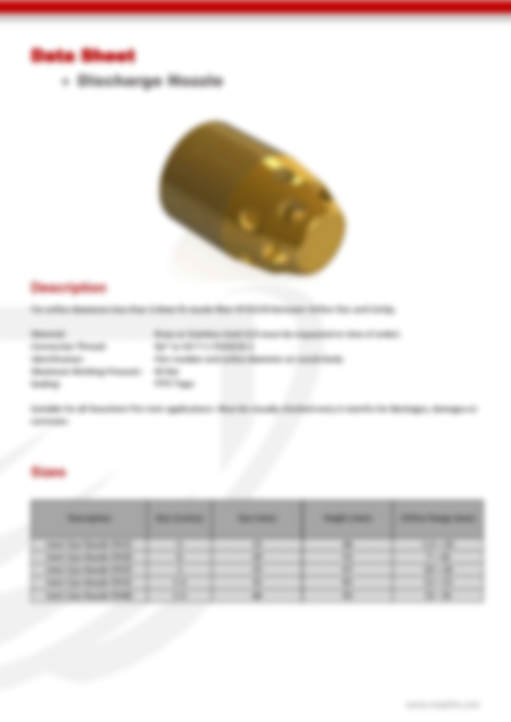 Fire Suppression Data Sheets | MEP Fire