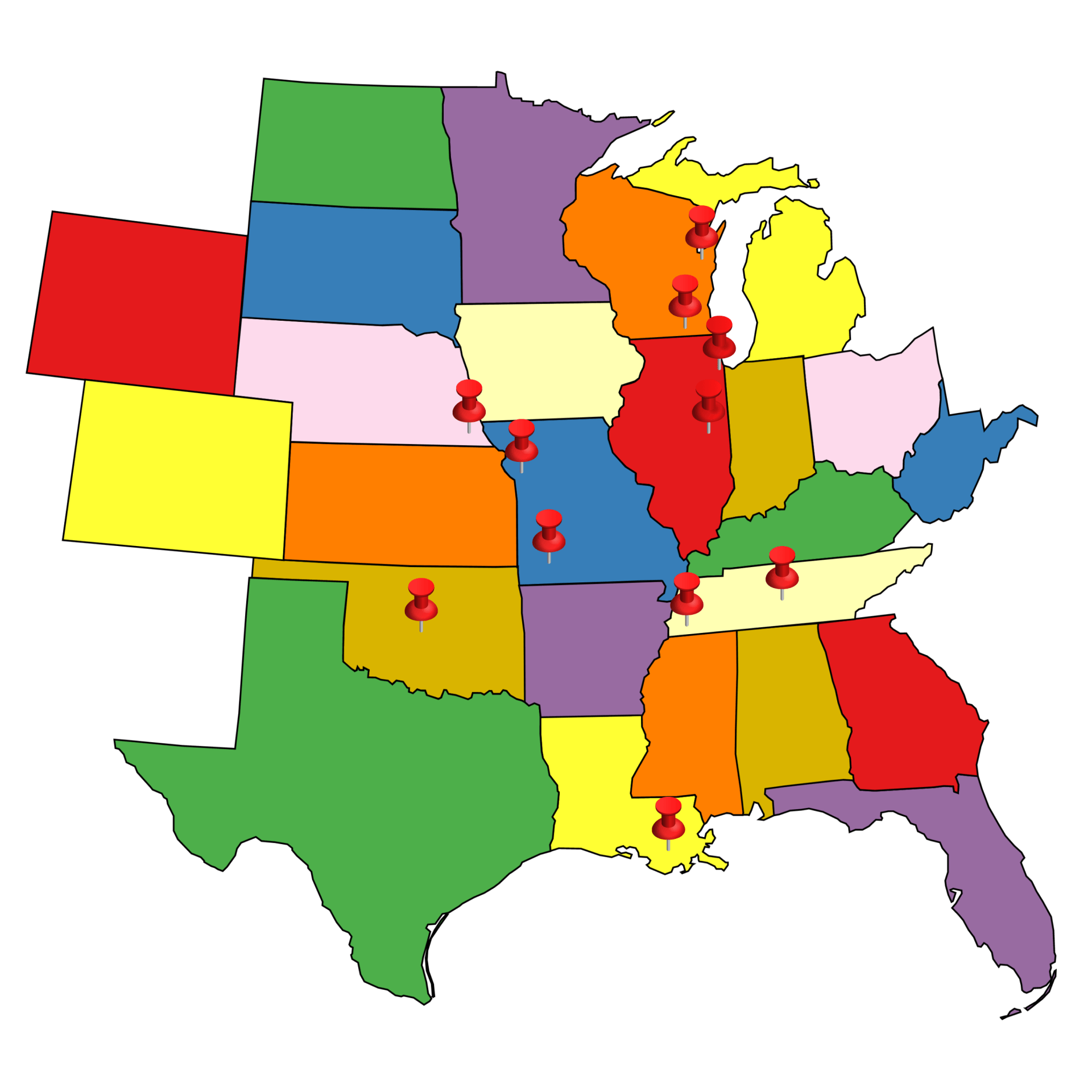 Key Sales Distribution
