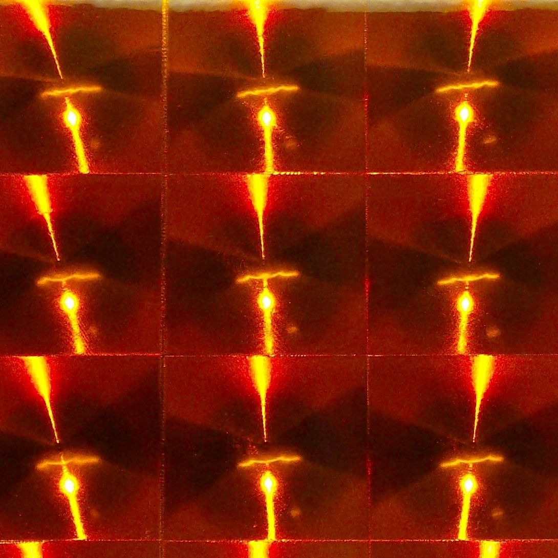 Multi-Lens self-adhesive vinyl on rolls, Fresnel effect