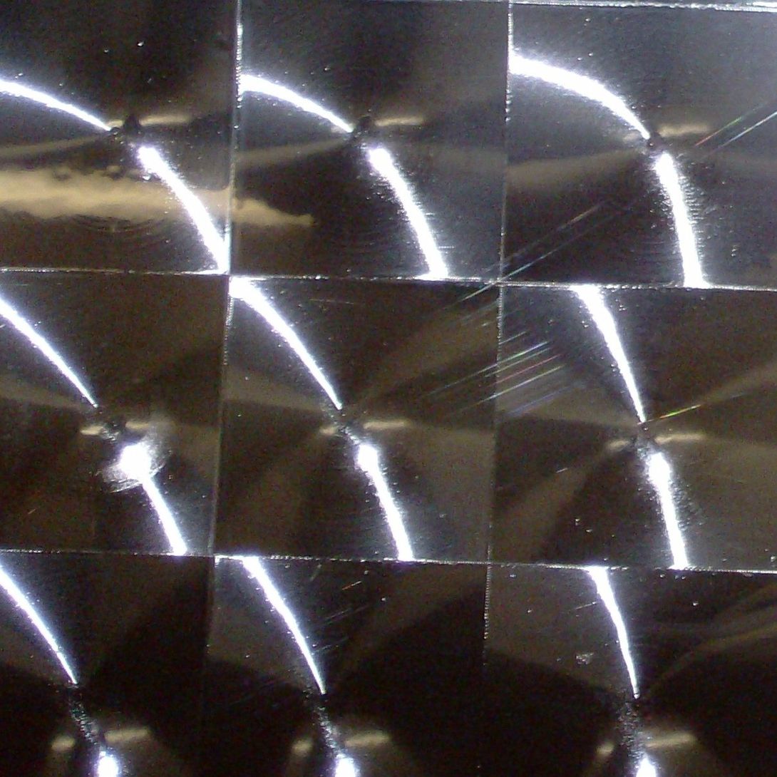 Multi-Lens self-adhesive vinyl on rolls, Fresnel effect