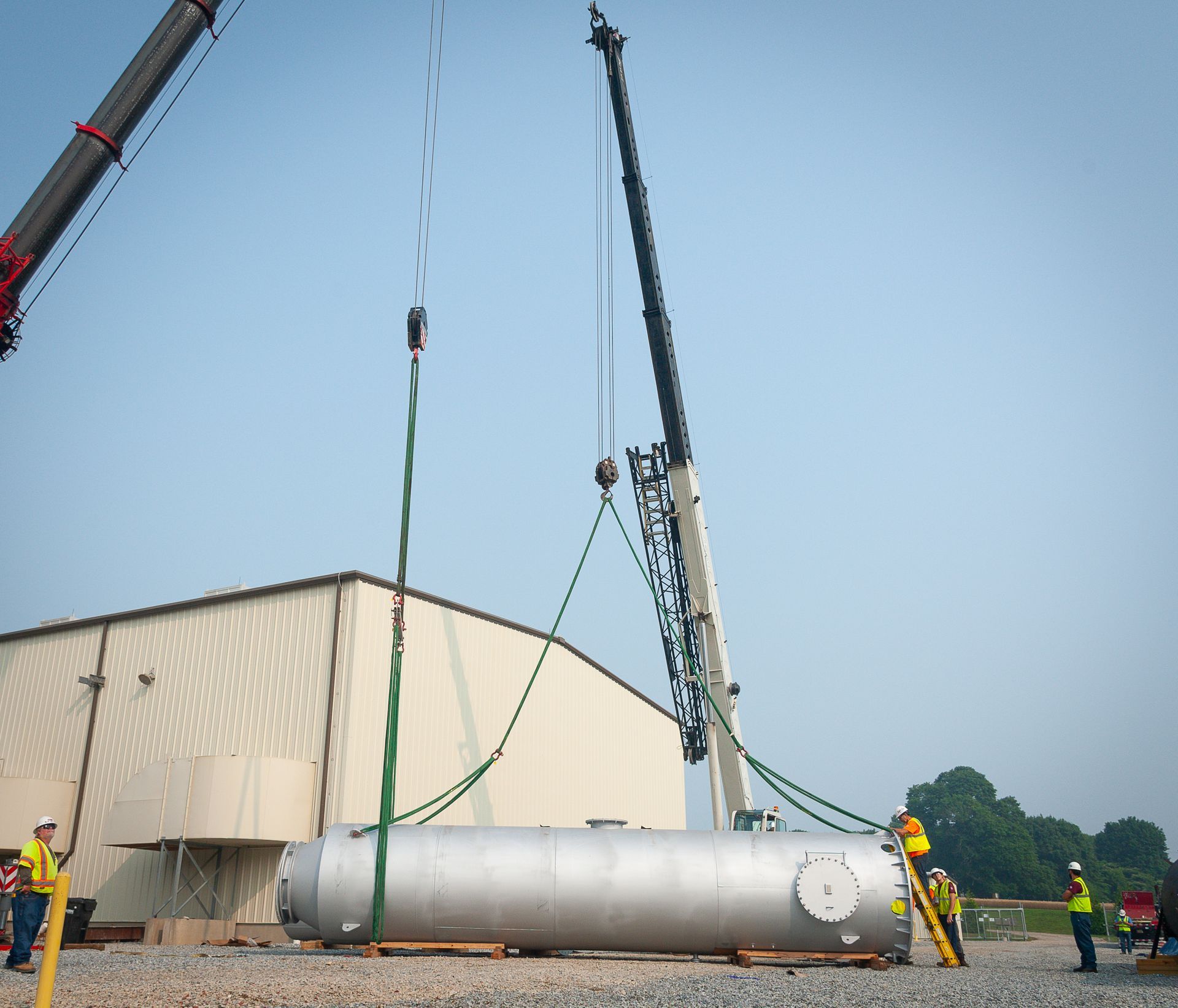 Rigging Services | Collett and Sons Welding | DE