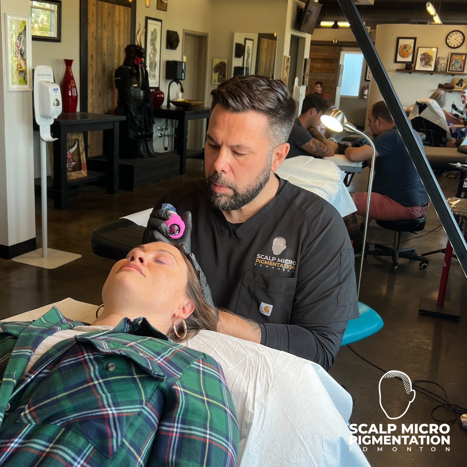 Female SMP - Here's How Scalp Micro Pigmentation Helps Women with Thin ...