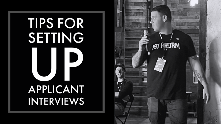 Tips for setting up applicant interviews