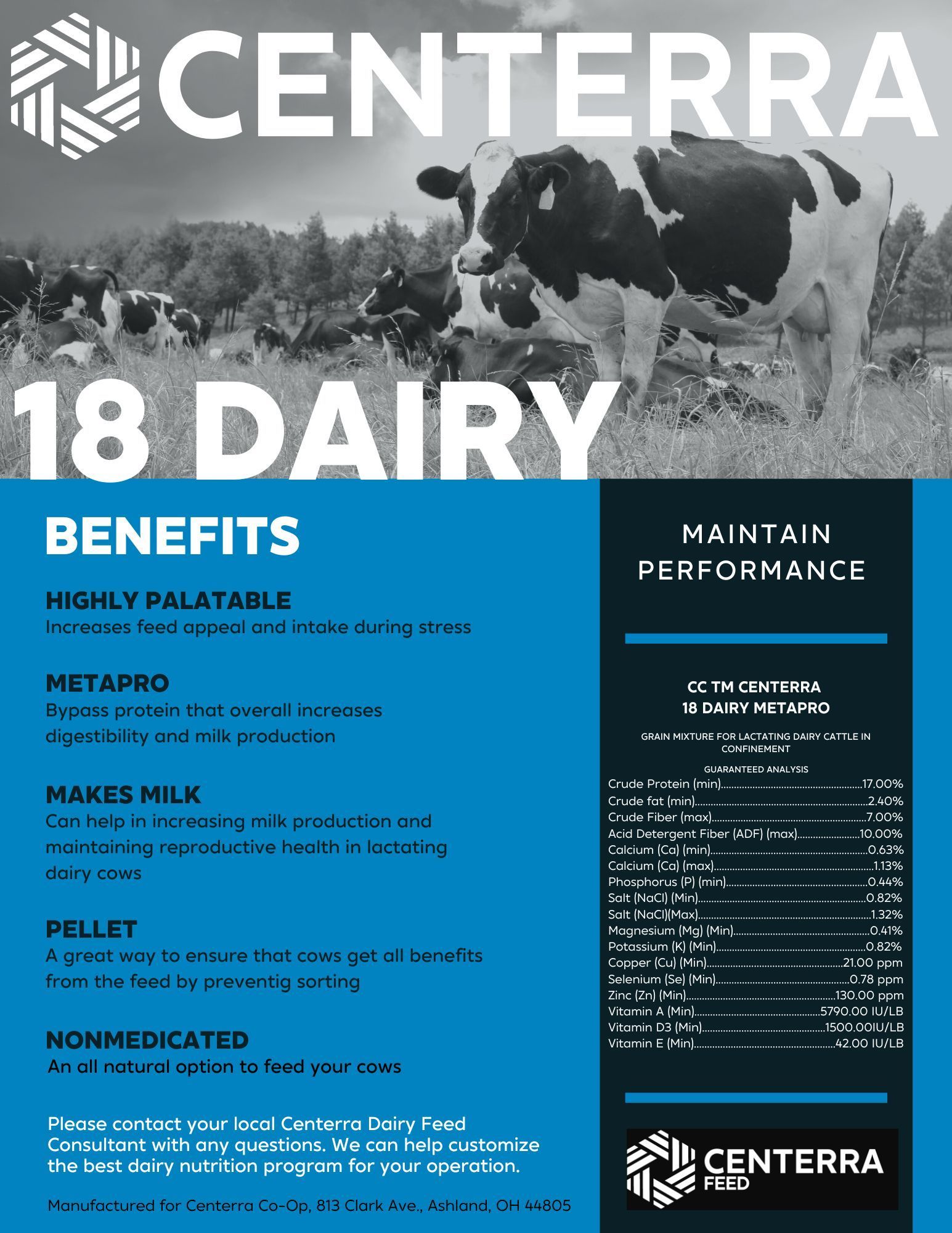 Dairy Feed | Centerra - Co-Op