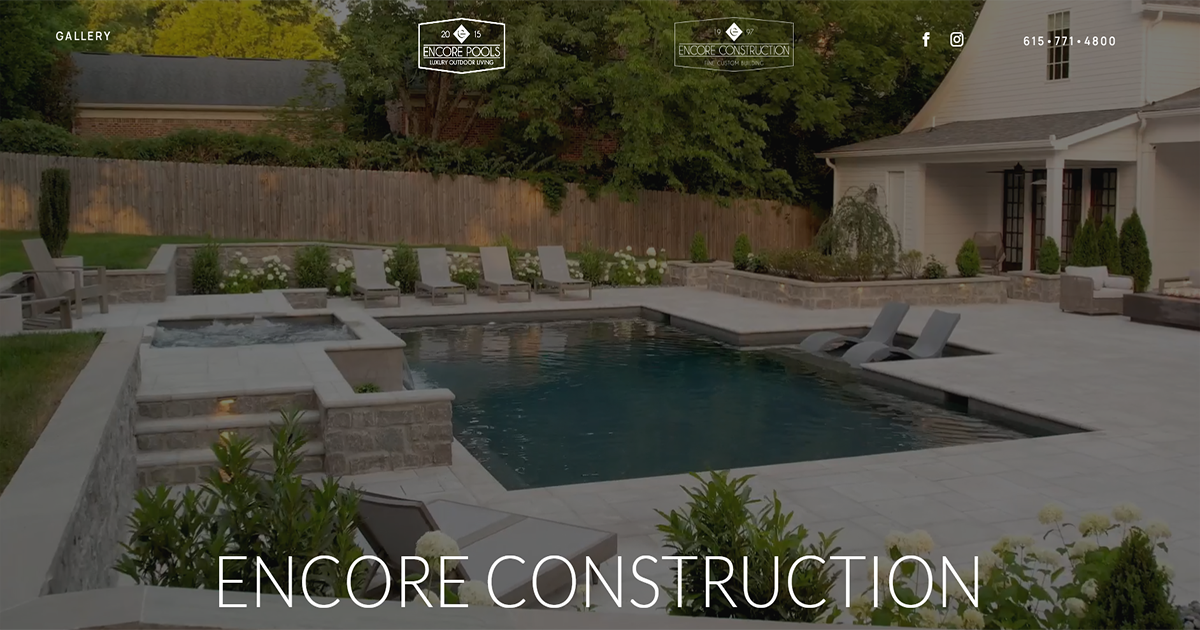 Encore Construction | Custom Home Builder & Design Firm in Nashville